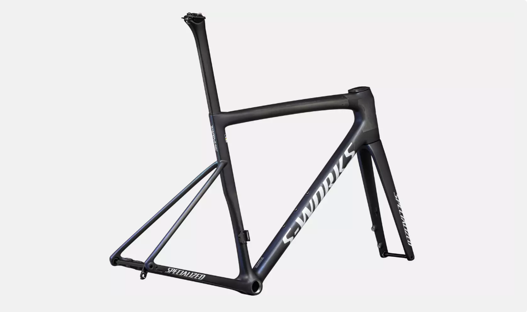 Vélo Specialized S-Works Tarmac SL8 Satin Carbon Viavi Cynan Blue - WeRideOnShop