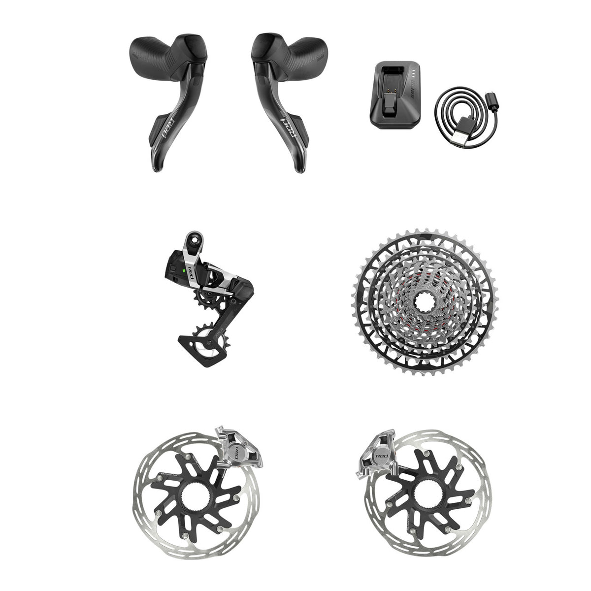 Groupe SRAM RED E1 XPLR AXS 13v - WeRideOnShop